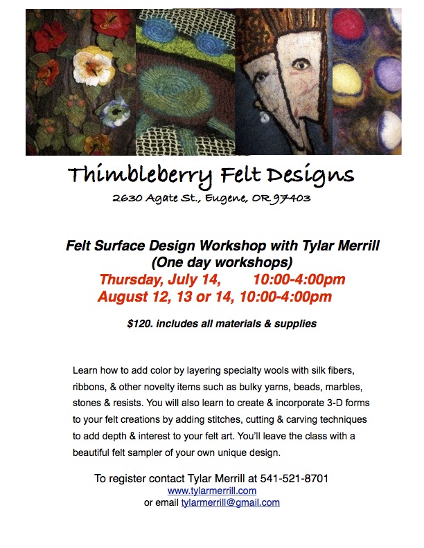 Thimbleberry Workshops - Tylar Merrill